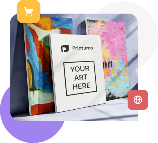 What is a canvas print?